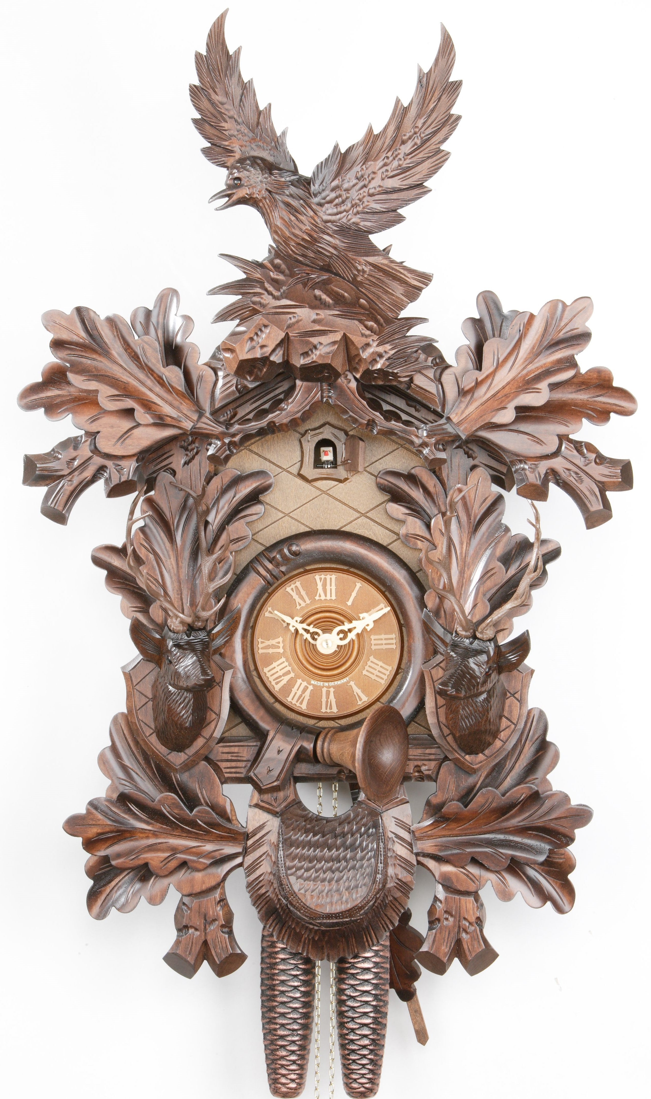 Cuckoo Clock Carving Style 8 Day Movement 47 Cuckoo Clock Market